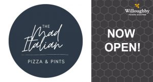 The Mad Italian Pizza Company Reopens - Willoughby Town Centre